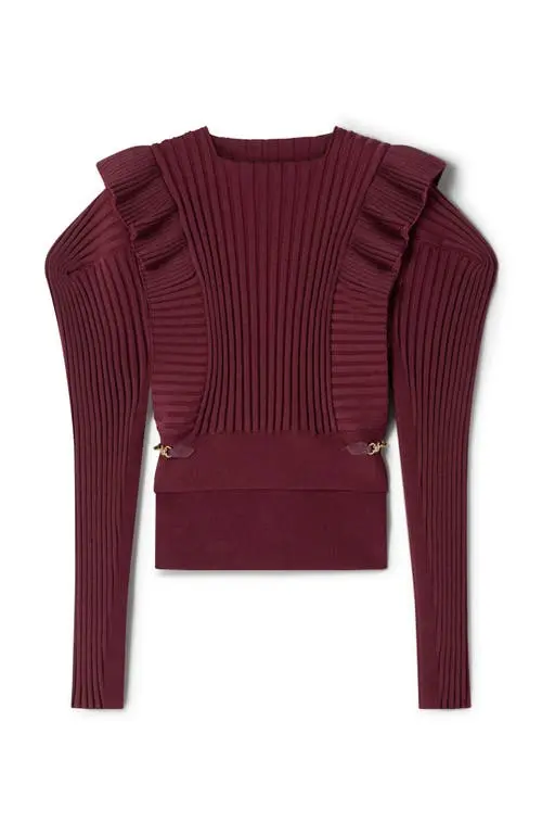 LANVIN Viscose Bib Sweater