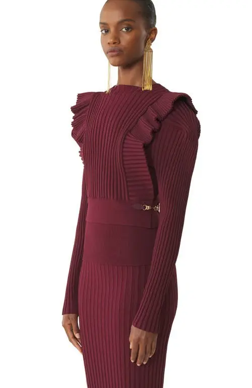 LANVIN Viscose Bib Sweater