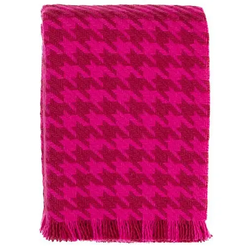 PRINCE OF SCOTS Southampton Home Naturally Weighted Houndstooth Throw
