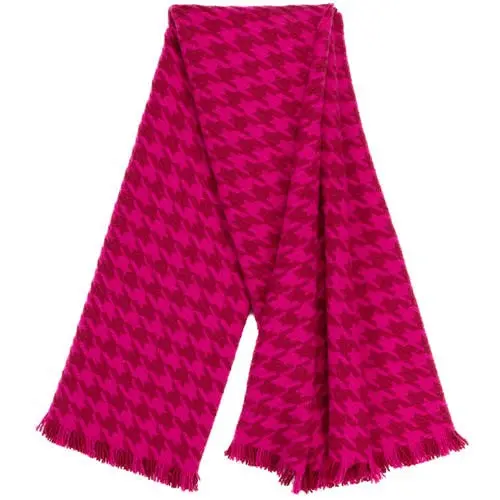 PRINCE OF SCOTS Southampton Home Naturally Weighted Houndstooth Throw