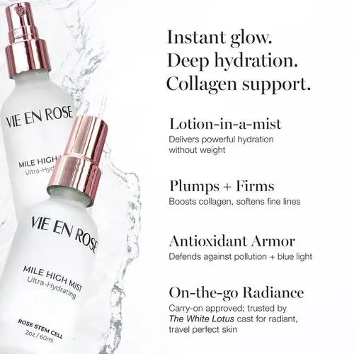 VIE EN ROSE Mile High Ultra-hydrating Mist