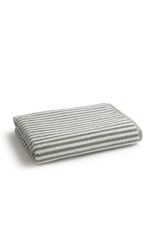 CHRISTY Portobello Stripe Coastal Inspired Towels - Sage
