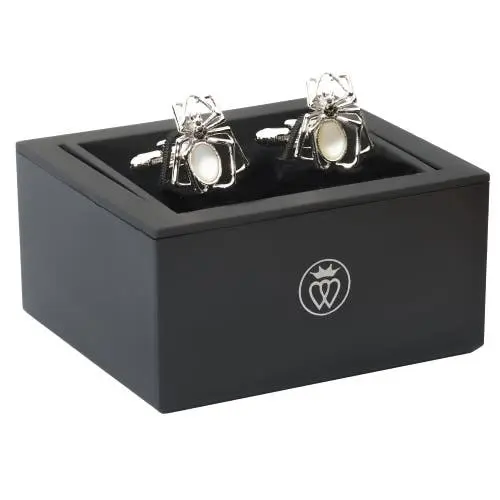 PRINCE OF SCOTS Crystal Spider Cufflinks