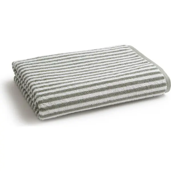 CHRISTY Portobello Stripe Coastal Inspired Towels - Sage