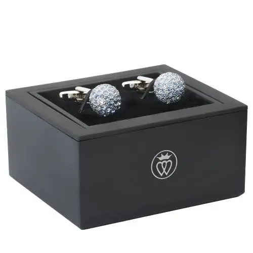 PRINCE OF SCOTS Crystal Sphere Cufflinks