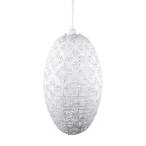 ALLSOP HOME & GARDEN Soji Stella Nova Geo Palm Podindoor / Outdoor Pendant Lamp - White