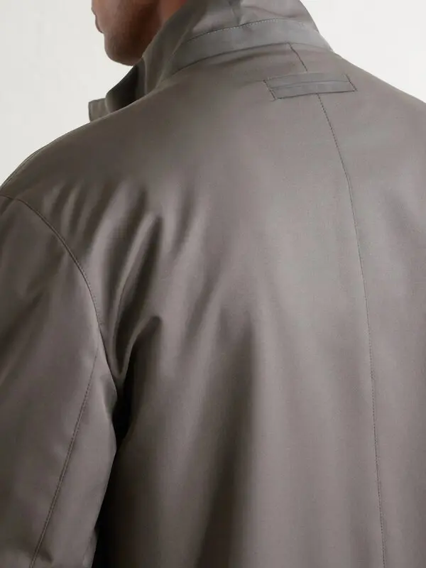 Zegna Shell Jacket - Brown