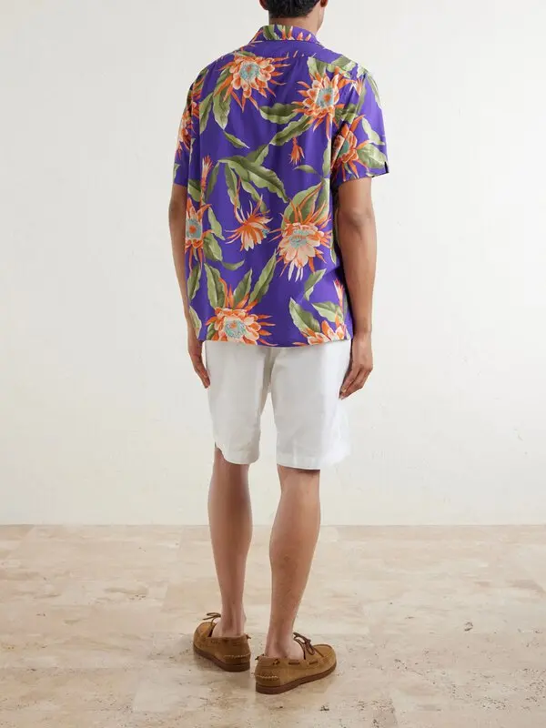 Polo Ralph Lauren Printed Voile Shirt - Blue