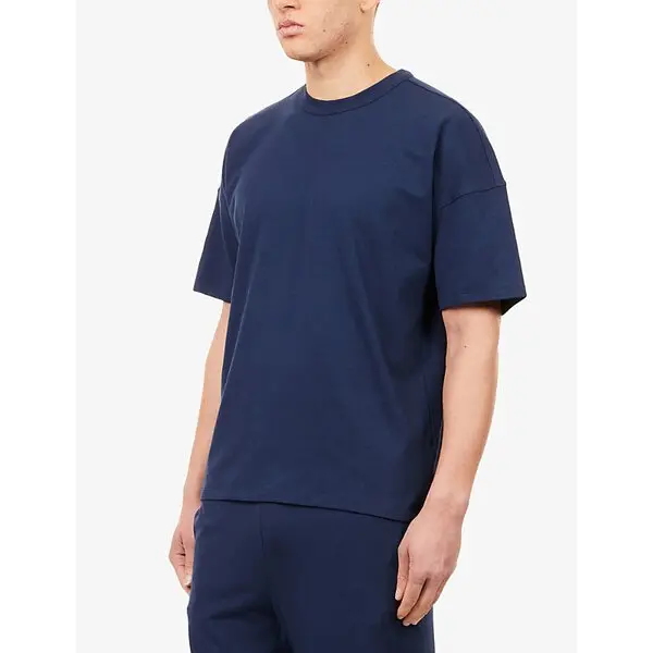 SKIMS Lounge Relaxed-fit Cotton-blend Jersey T-shirt