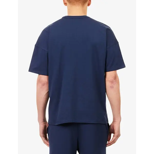SKIMS Lounge Relaxed-fit Cotton-blend Jersey T-shirt