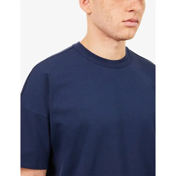 SKIMS Lounge Relaxed-fit Cotton-blend Jersey T-shirt