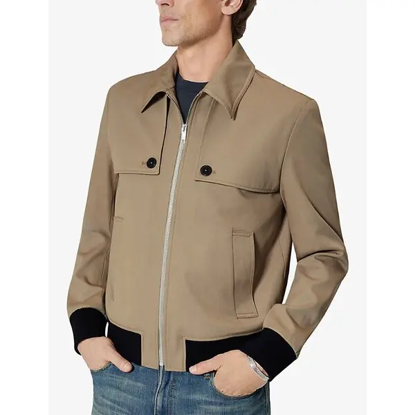 The Kooples Side-pocket Zip-up Jacket