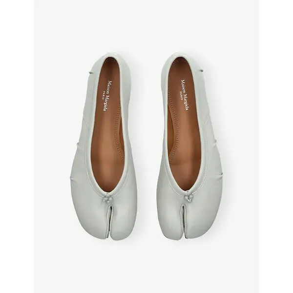 MAISON MARGIELA Tabi Leather Ballet Flats