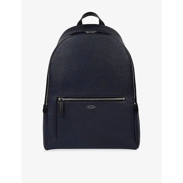 Smythson Ludlow Leather Backpack