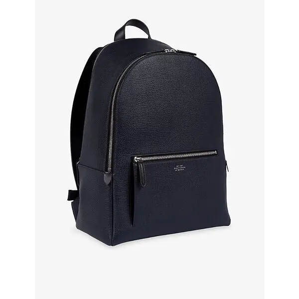 Smythson Ludlow Leather Backpack