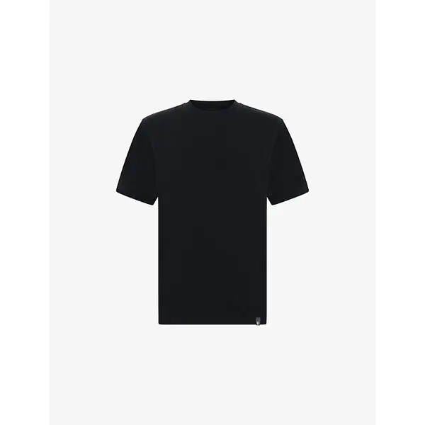 Boggi Milano Crewneck Regular-fit Cotton-blend T-shirt