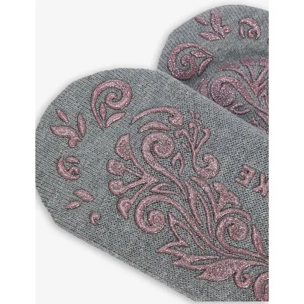 Falke Cuddle Pads Cotton And Wool-blend Socks