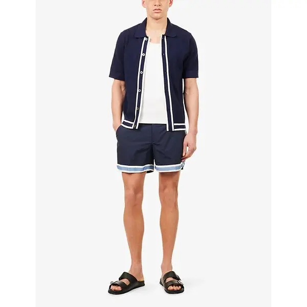 CHE Jorge Button-through Knitted Polo Top