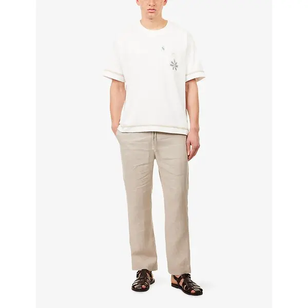 CHE Daisel Embroidered Cotton T-shirt
