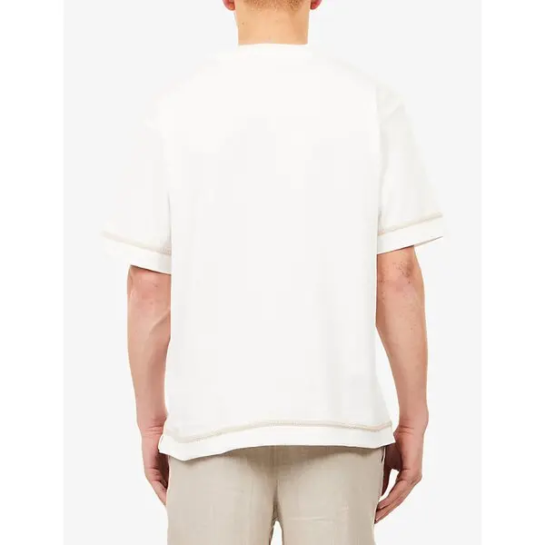 CHE Daisel Embroidered Cotton T-shirt
