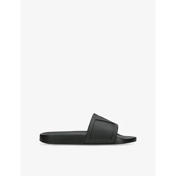 Valentino Garavani Brand-embossed Rubber Sliders
