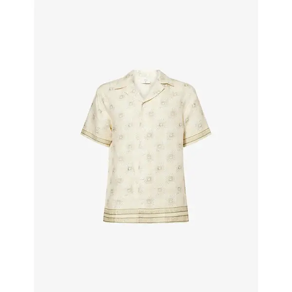 CHE Telha Printed Linen Shirt