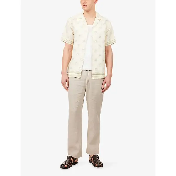 CHE Telha Printed Linen Shirt