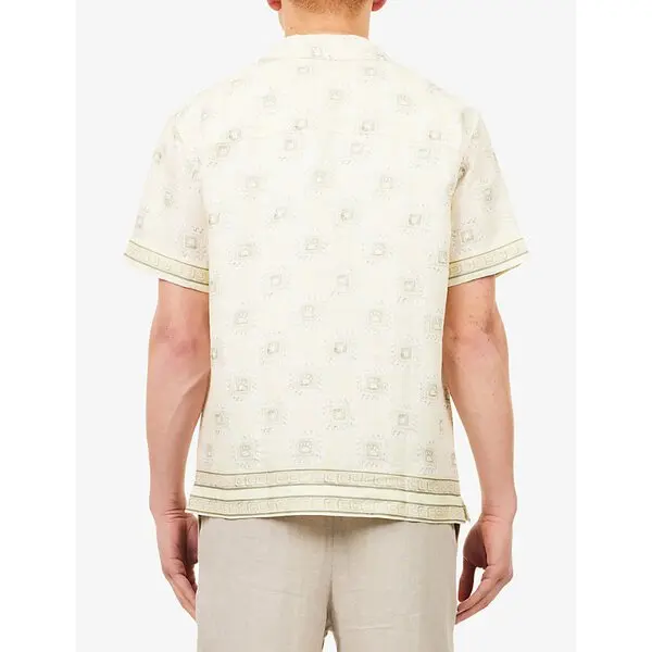 CHE Telha Printed Linen Shirt