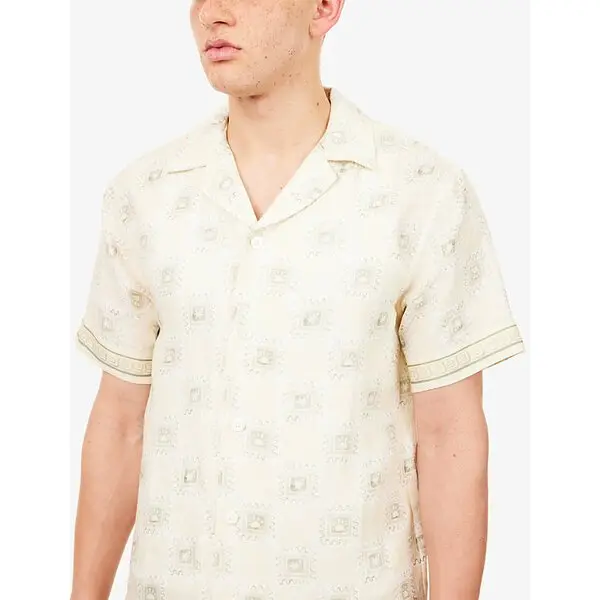 CHE Telha Printed Linen Shirt