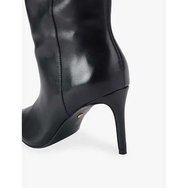 Carvela Pisa Leather Heeled Knee-high Boots