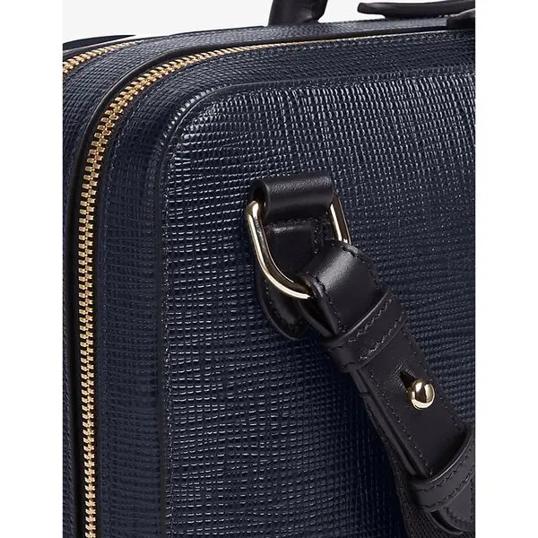 Smythson Panama Large Leather Briefcase
