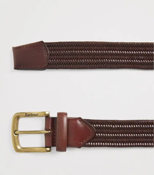 Barbour Leather Stretch Belt