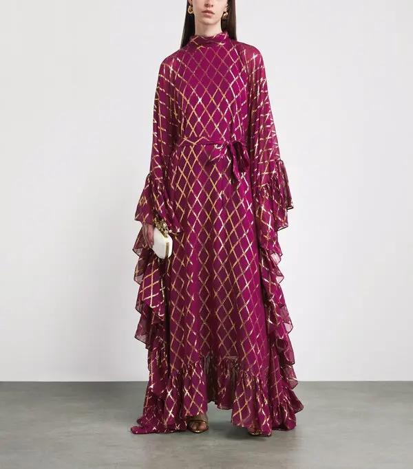 TALLER MARMO Eccentrica Kaftan Gown - Pink