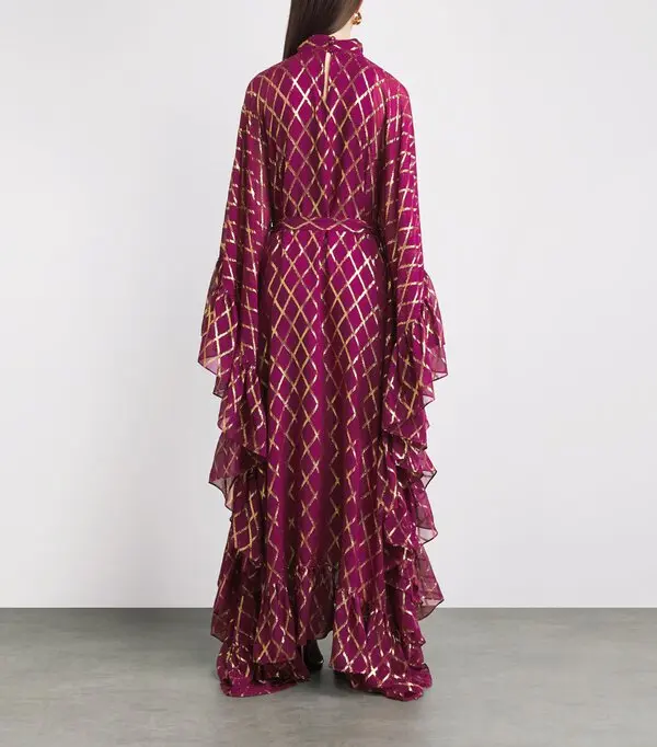 TALLER MARMO Eccentrica Kaftan Gown - Pink
