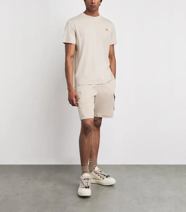 Moose Knuckles Dalon Cargo Sweatshorts - White