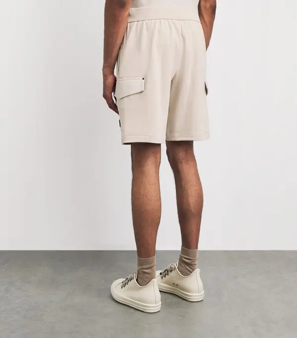 Moose Knuckles Dalon Cargo Sweatshorts - White