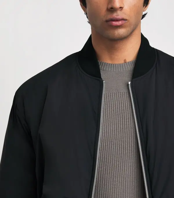 Moose Knuckles Down Brixton Bomber Jacket Upf 50