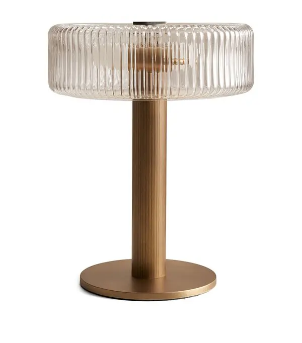 SOHO HOME Brass Renato Table Lamp - Metallic