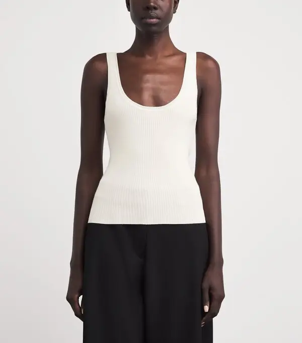 Almada Label Wool-silk-cashmere Indy Tank Top