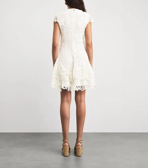 Simkhai Novella Lace Mini Dress - Ivory