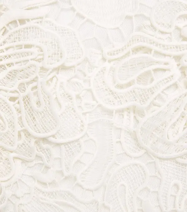 Simkhai Novella Lace Mini Dress - Ivory