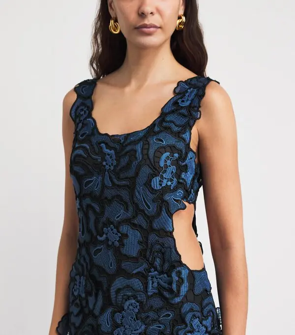 Simkhai Corinna Lace Midi Dress