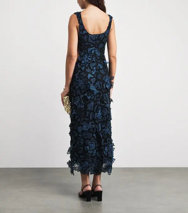 Simkhai Corinna Lace Midi Dress