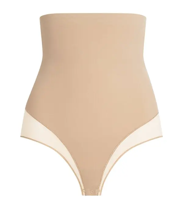 SKIMS Power Mesh High-rise Briefs - Beige