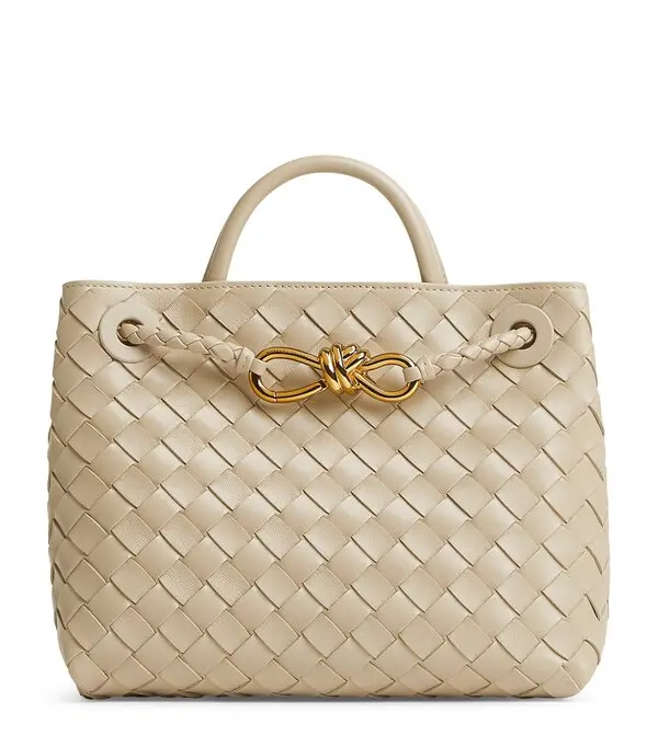 Bottega Veneta Small Andiamo Top-handle Bag - Neutral