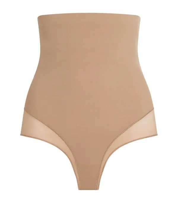SKIMS Power Mesh High-rise Briefs - Beige