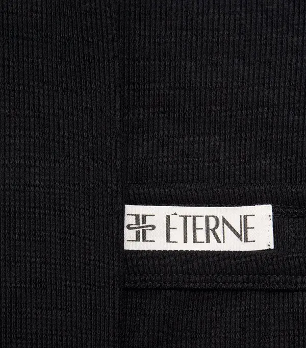 Eterne Boat-neck Long-sleeve T-shirt