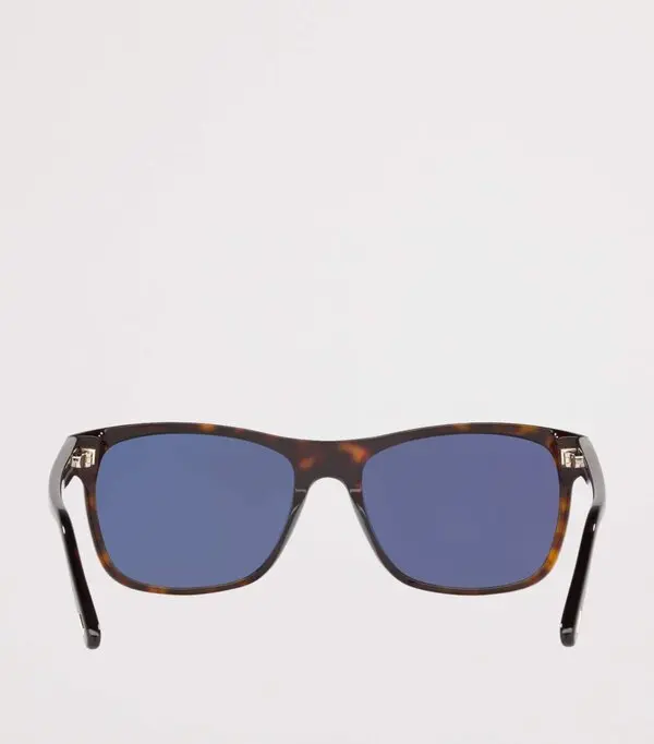 TOM FORD Tortoiseshell Rectangle Sunglasses - Brown
