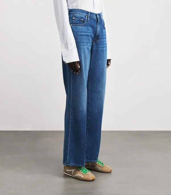 MOTHER Maven Skimp Mid-rise Straight Jeans