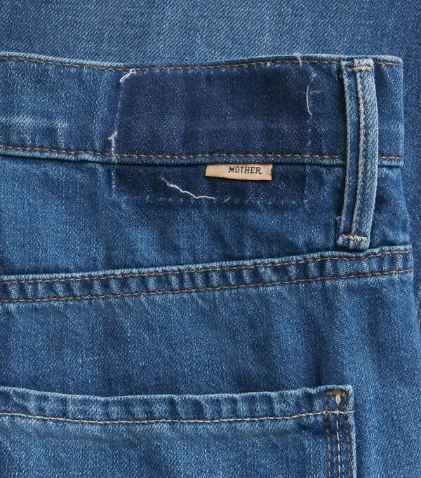 MOTHER Maven Skimp Mid-rise Straight Jeans
